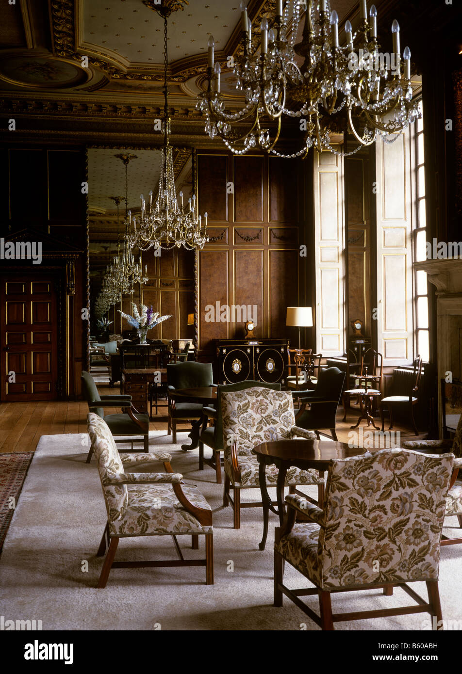 Interiors sitting room country hi-res stock photography and images - Alamy