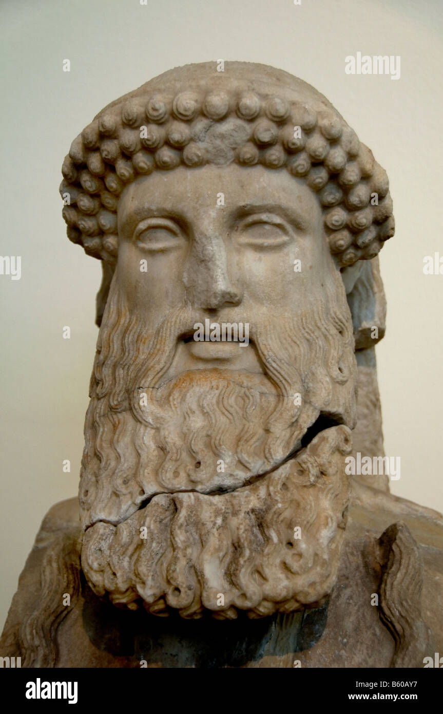 Hermes statue ancient greek hi-res stock photography and images - Alamy