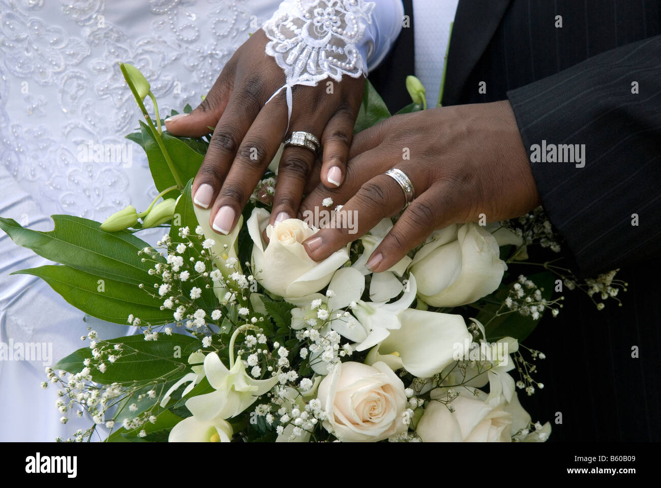Wedding vows hands hi-res stock photography and images - Alamy