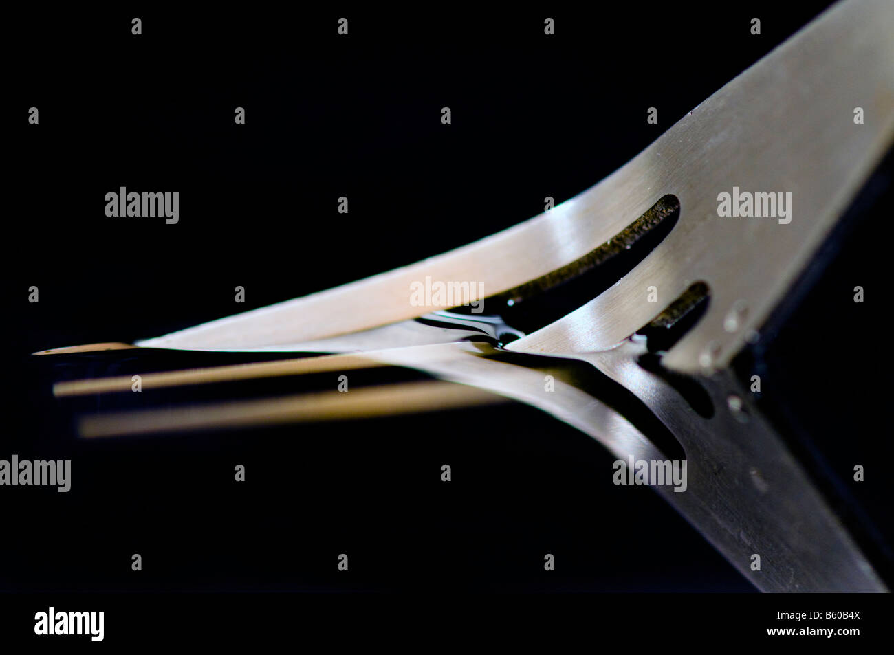 Fork reflection hi-res stock photography and images - Alamy