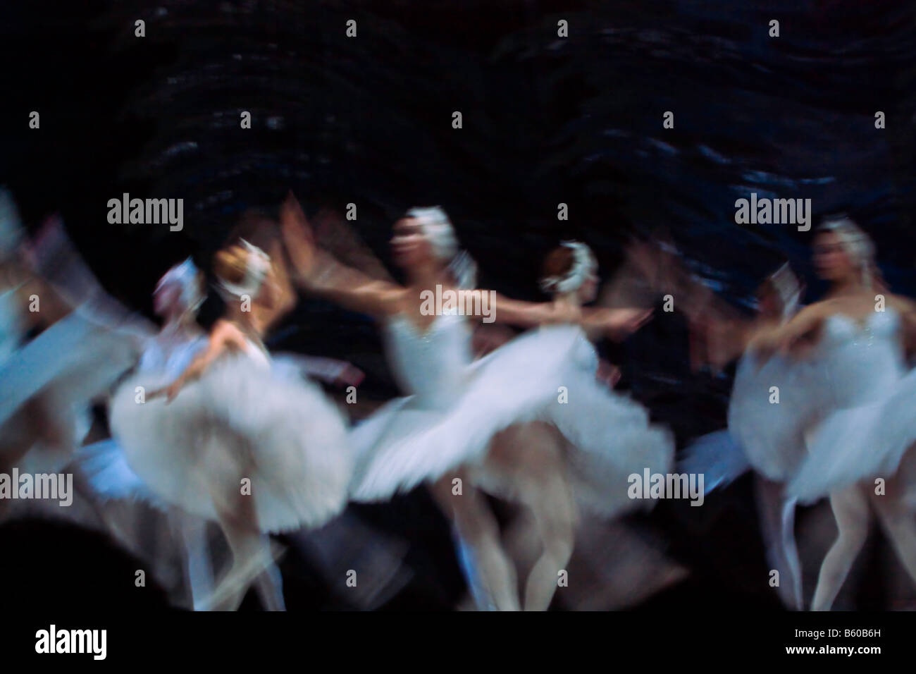 Classical Ballet Scene "Swan Lake Stock Photo - Alamy