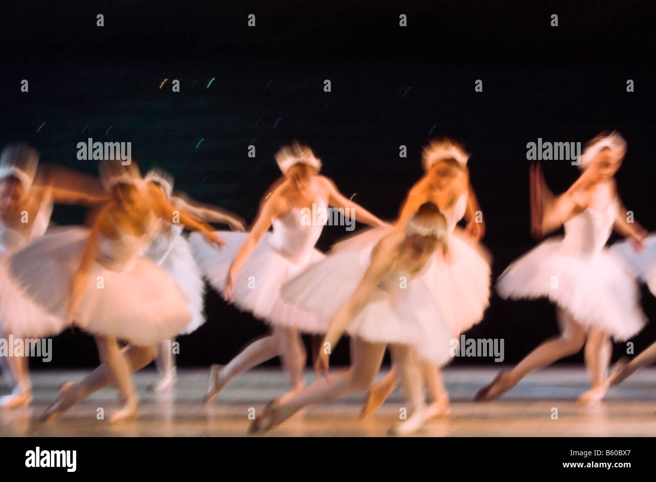 Classical Ballet Scene "Swan Lake Stock Photo - Alamy