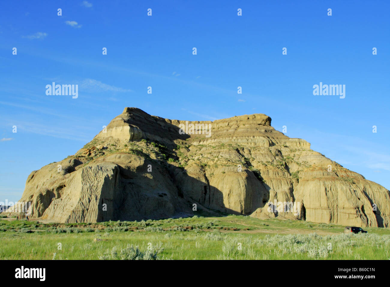 Castle Butte in Big Muddy Valley, Saskatchewan, Canada Stock Photo - Alamy