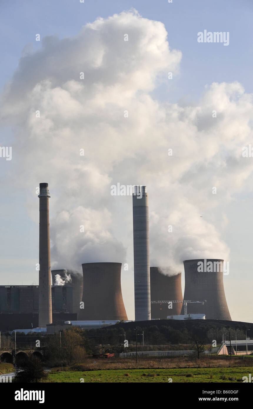 Rugeley power station Staffordshire England UK Stock Photo - Alamy