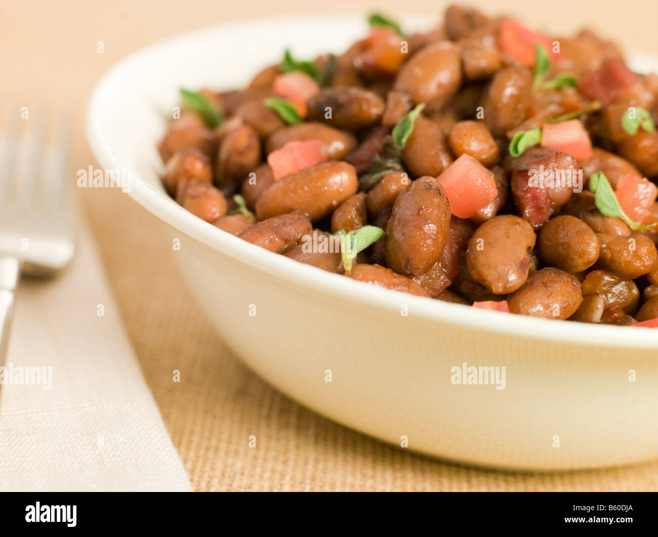 Vegetarian food borlotti beans hi-res stock photography and images - Alamy