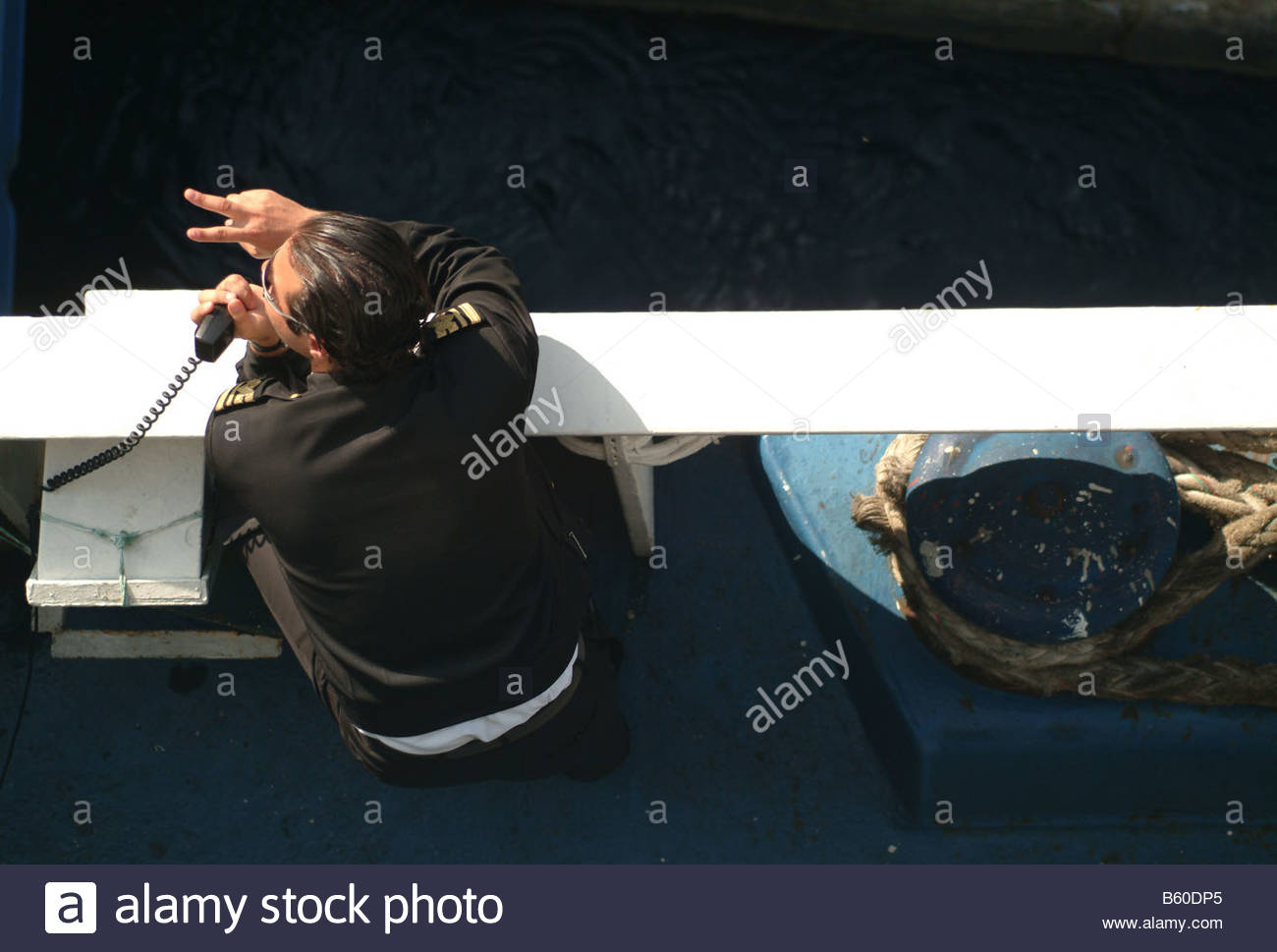 Cruise Liner Captain High Resolution Stock Photography and Images - Alamy