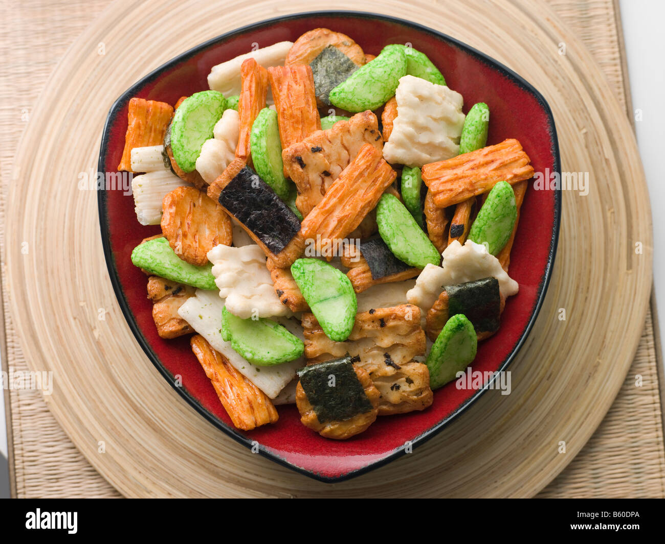 Asian Rice Crackers Recipe