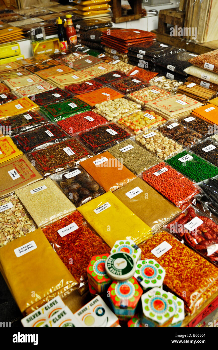 Spices at the market in Bedugul, Bali, Indonesia Stock Photo - Alamy