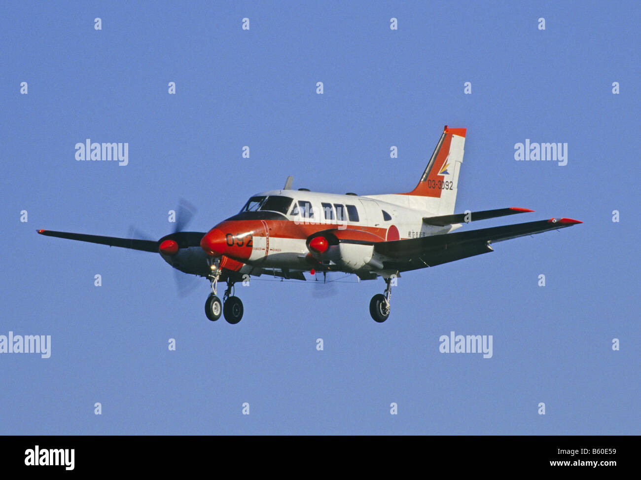 Beachcraft B-65 Queen Air of the Japan Air Self Defence Force Stock ...