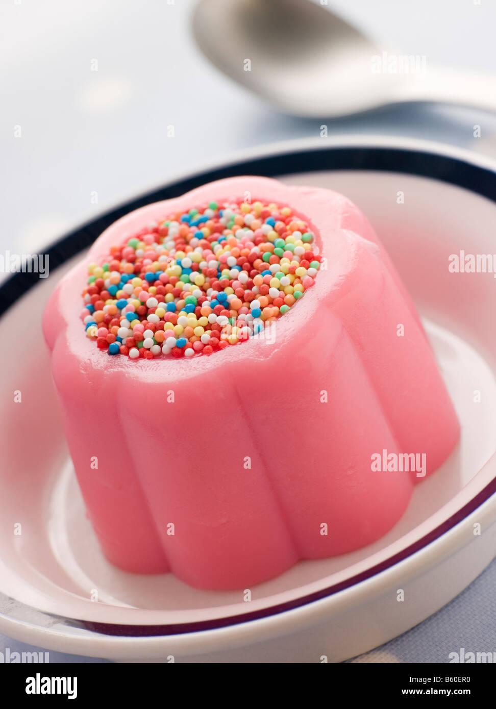 Blancmange pink hi-res stock photography and images - Alamy