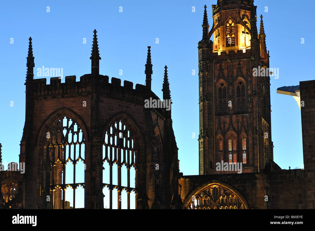The old Cathedral, Coventry, West Midlands, England, UK Stock Photo - Alamy