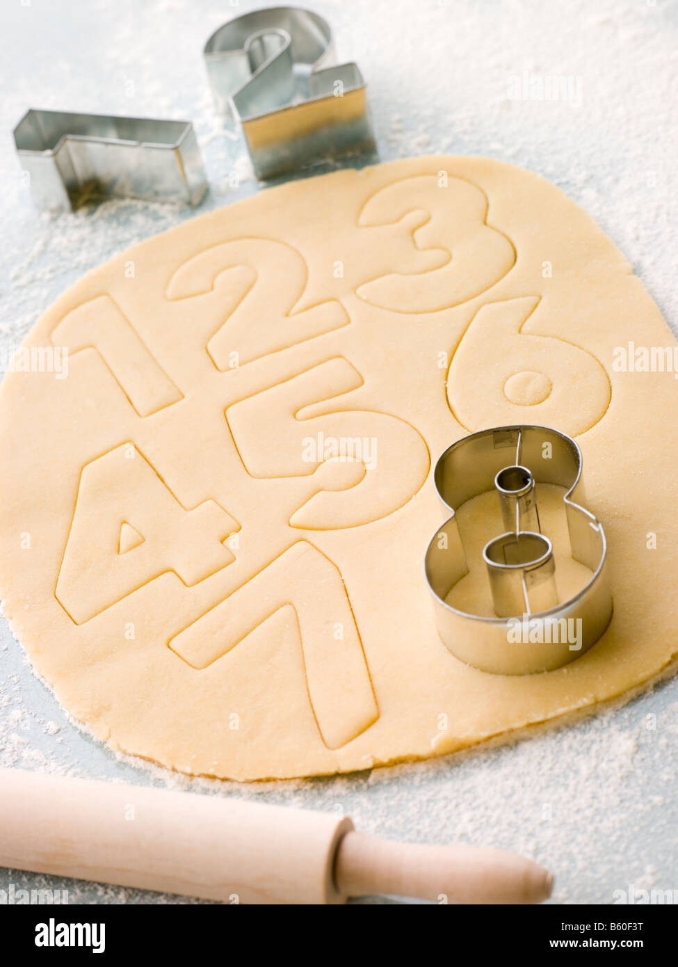 Number biscuits hi-res stock photography and images - Alamy