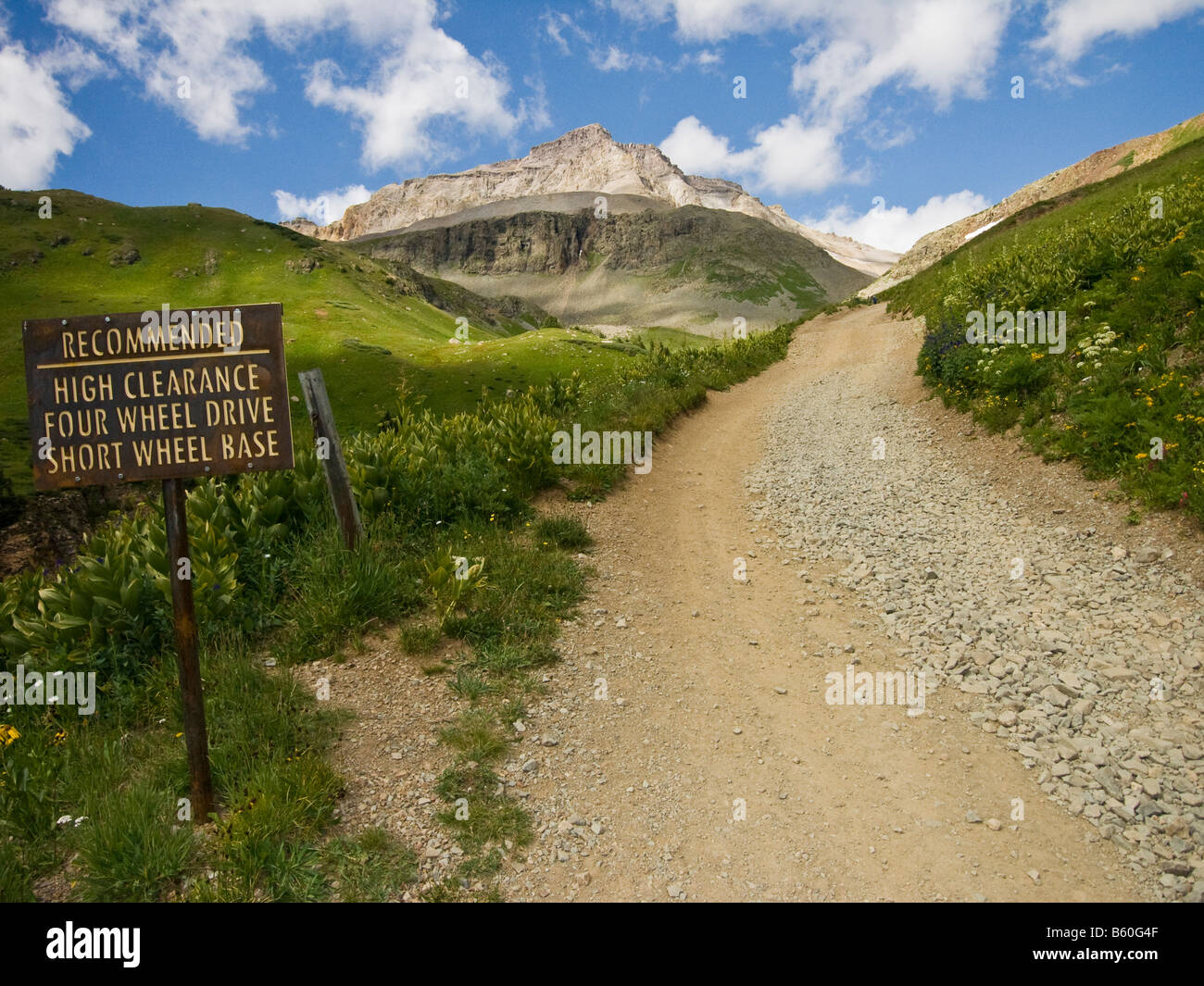 Recommended High Clearance Four Wheel Drive Short Wheel Base sign ...