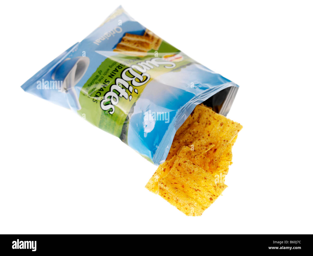Salt and vinegar potato crisps snack walkers hi-res stock photography ...