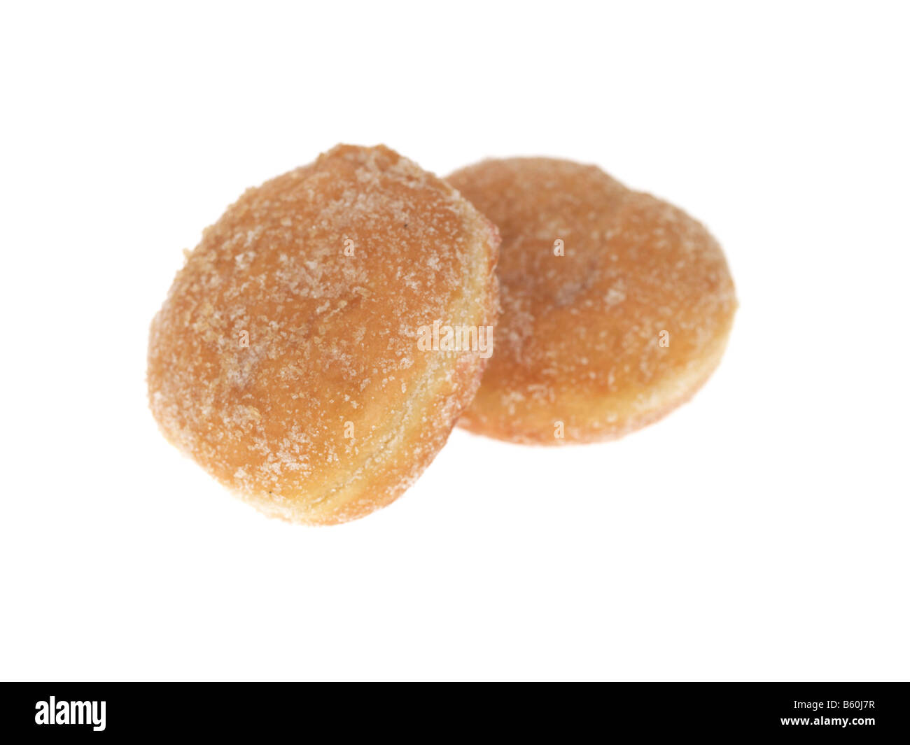 Two Jam Doughnuts Stock Photo - Alamy