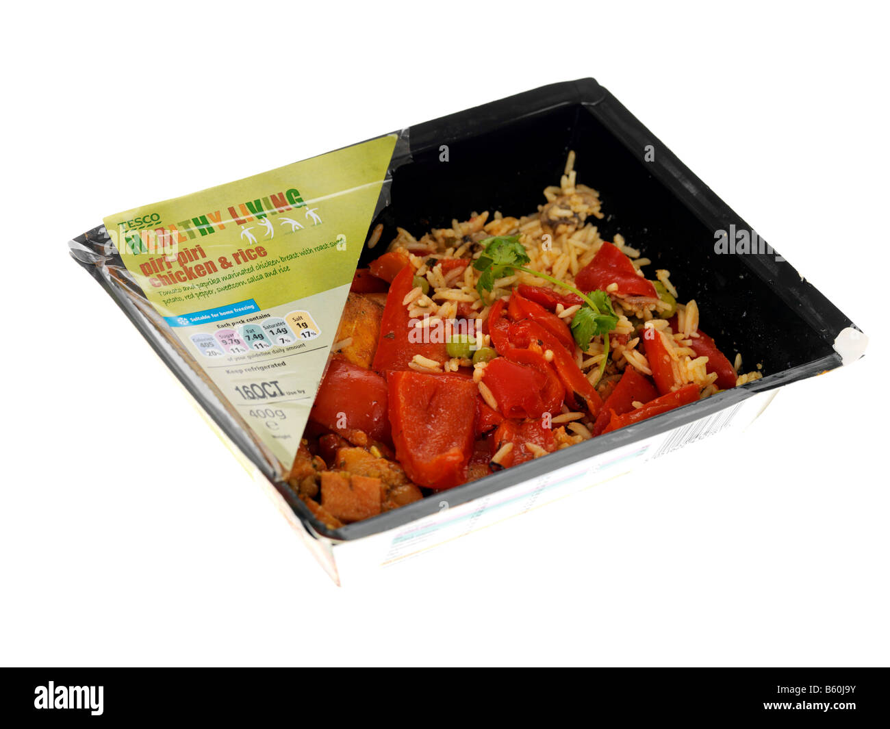 Piri Piri Chicken and Rice Stock Photo - Alamy