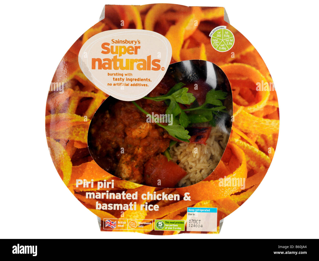 Piri Piri Chicken and Rice Stock Photo - Alamy