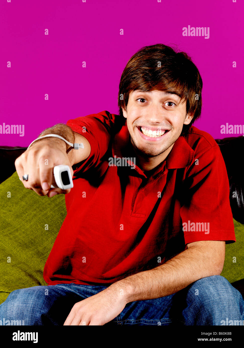 Teen wearing watch playing hi-res stock photography and images - Alamy