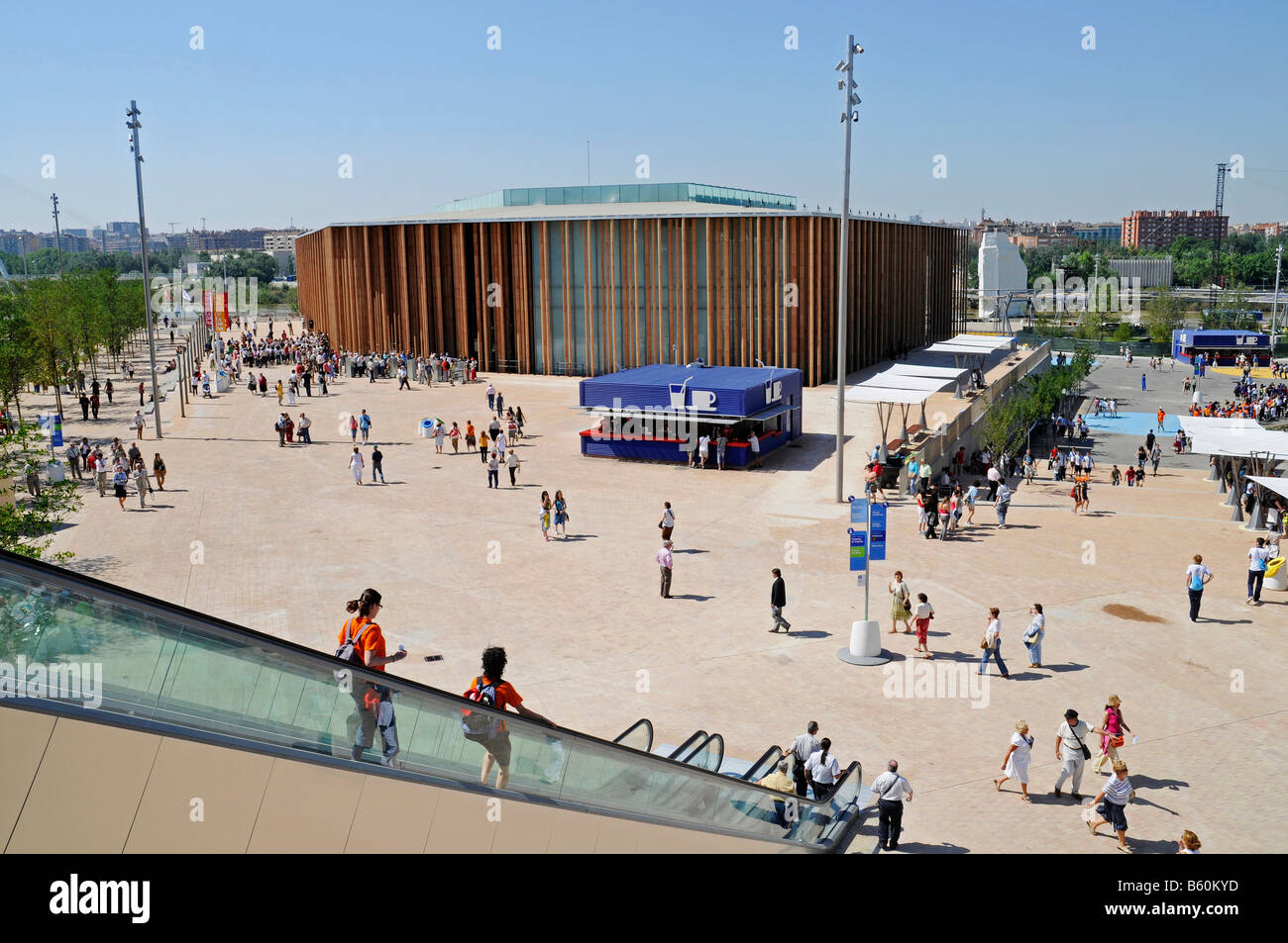 The spanish pavilion hi-res stock photography and images - Alamy