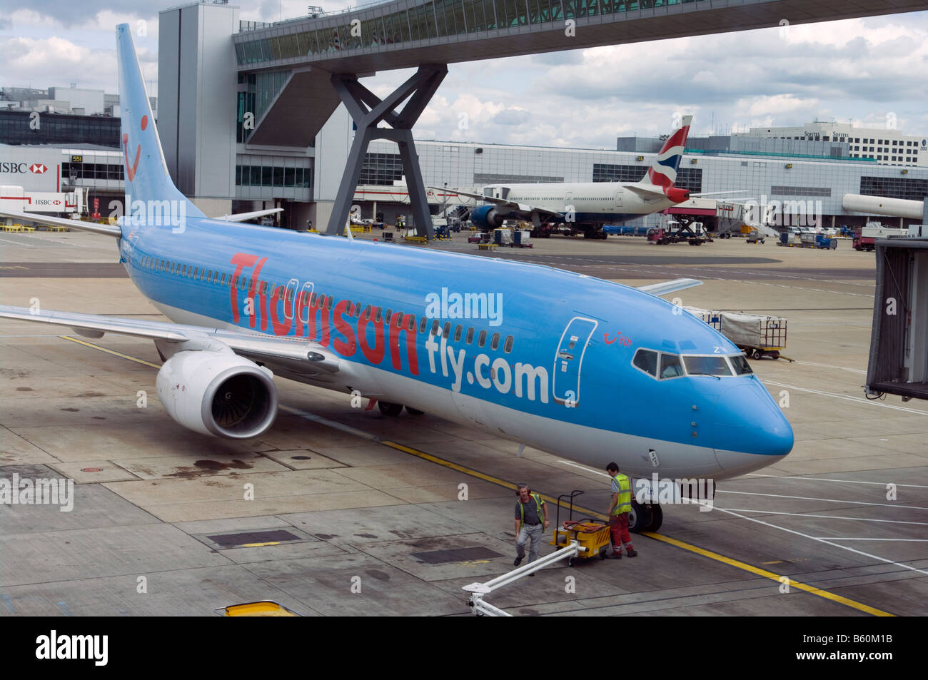 Thomson plane hi-res stock photography and images - Alamy
