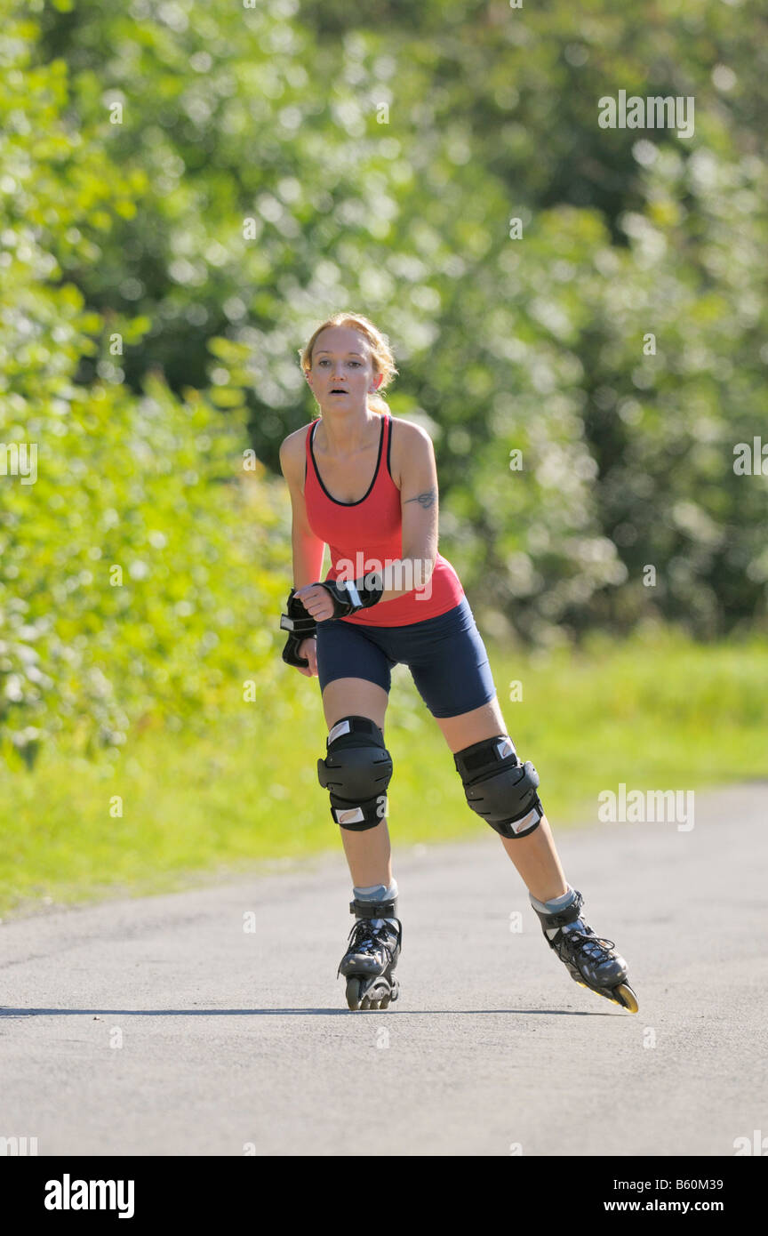 Blading rollerskating hi-res stock photography and images - Alamy
