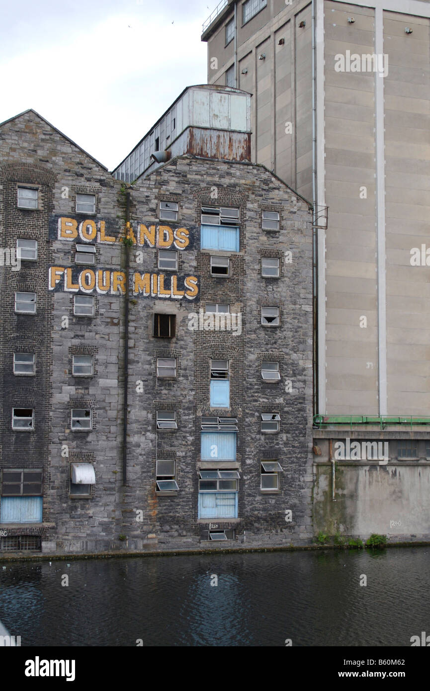 Bolands Mills Dublin Ireland historic site in Dublins 1916 Rising Stock ...