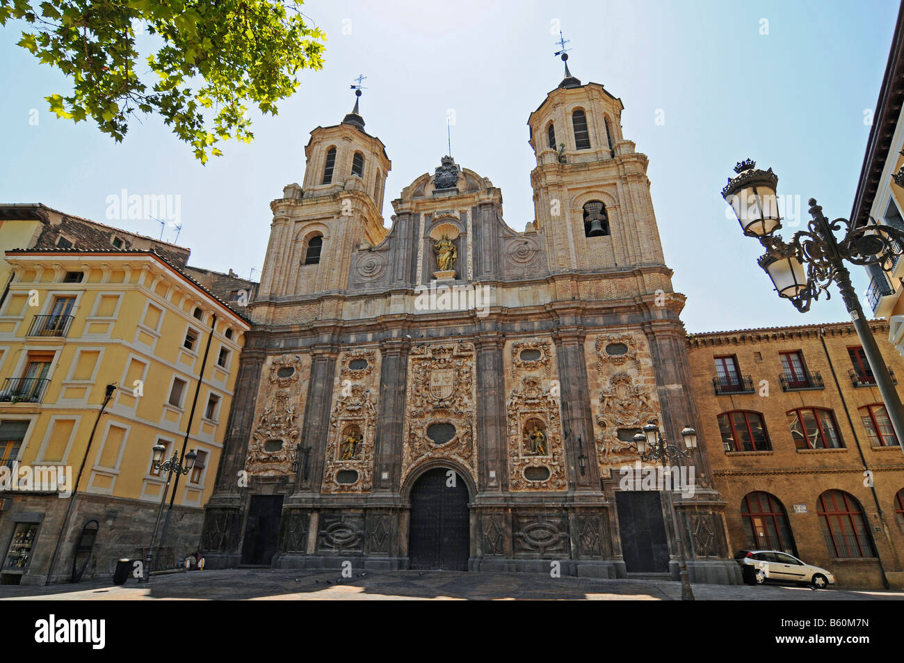 Santa Isabel, church, Plaza del Justicia Square, Zaragoza, Saragossa ...