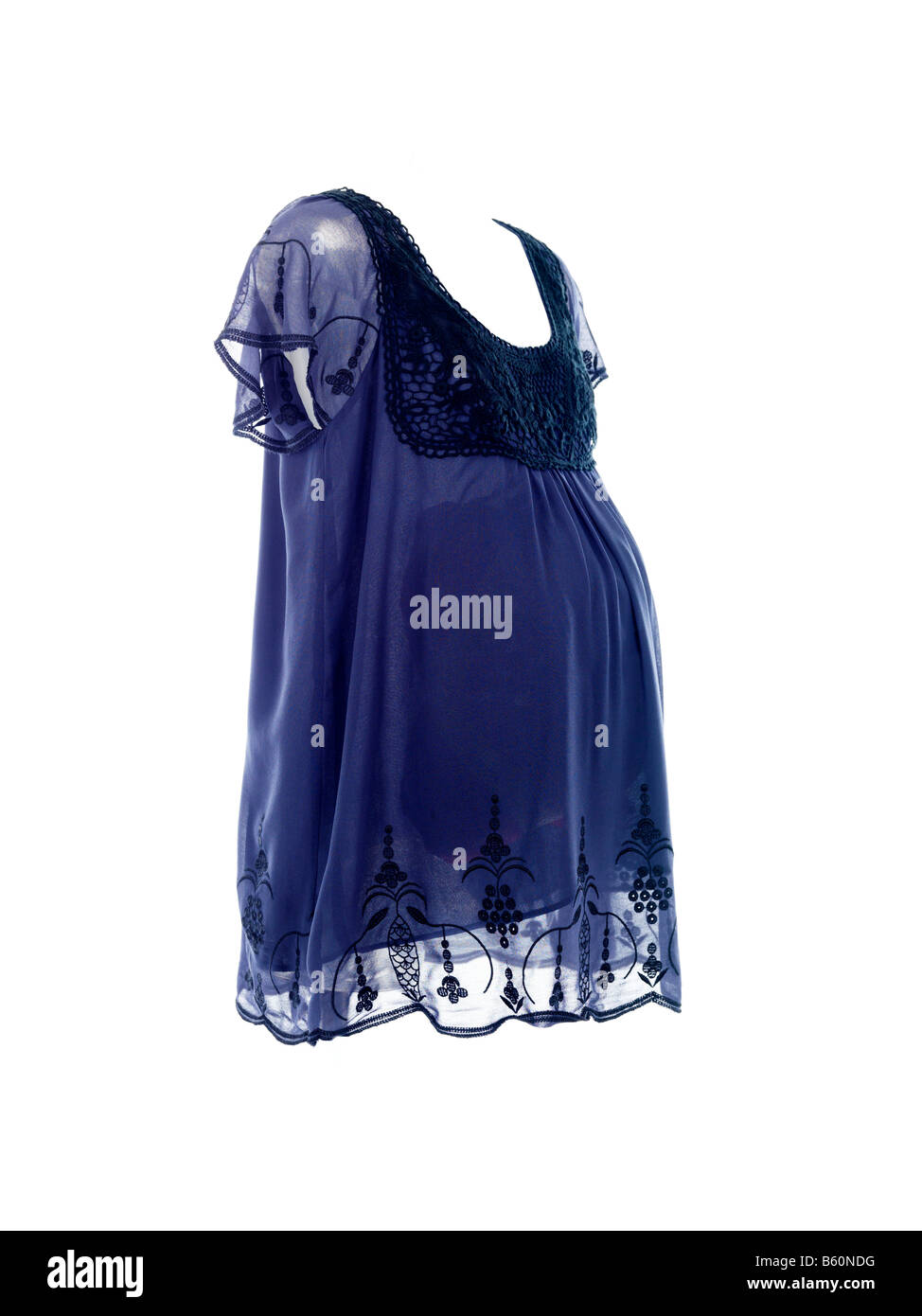 Maternity Smock Top Stock Photo - Alamy