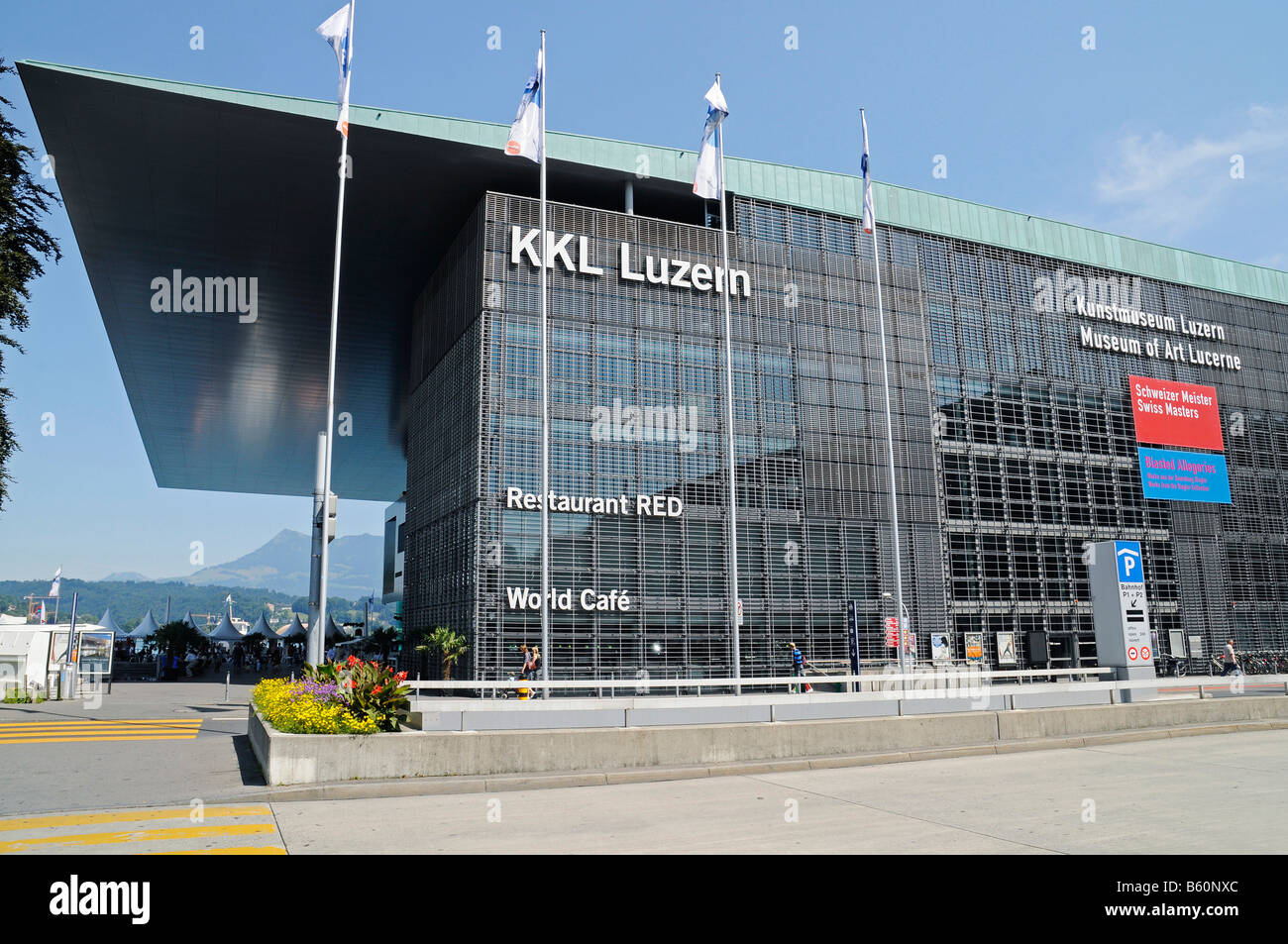 KKL Arts and Congress Centre, cultural centre, Lucerne, Switzerland ...