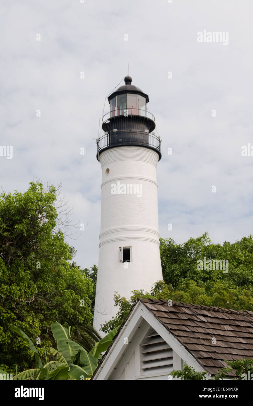 Lighthouse in the Florida Keys Stock Photo - Alamy