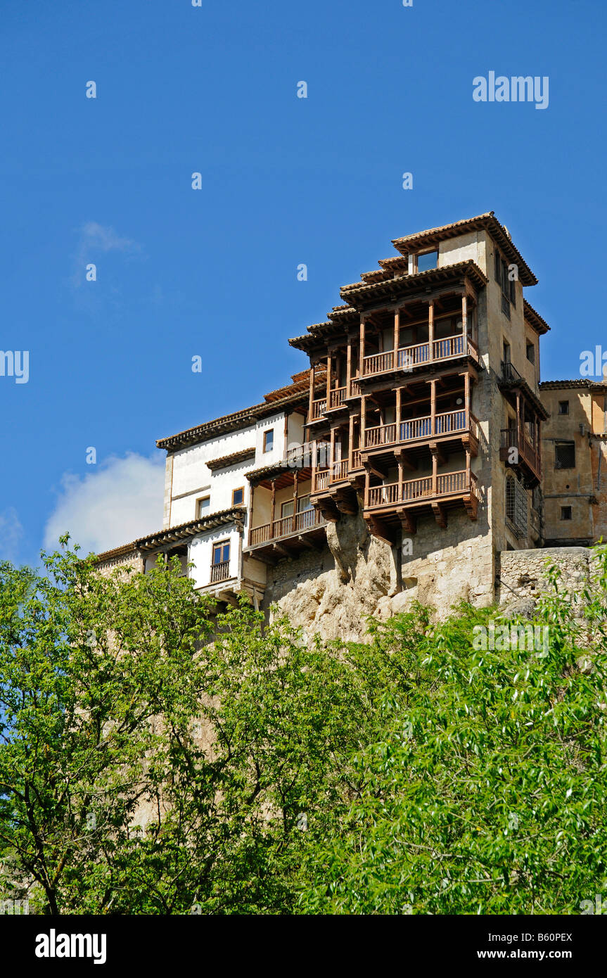Hanging houses, las casas colgadas, UNESCO World Heritage Site, Cuenca ...