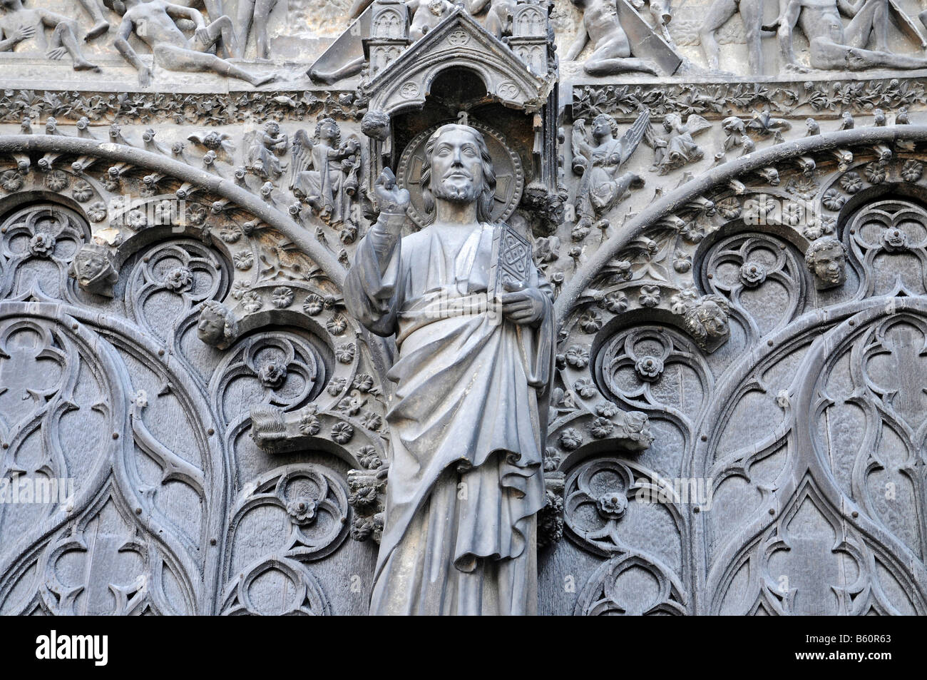 All saints church and entry detail hi-res stock photography and images ...