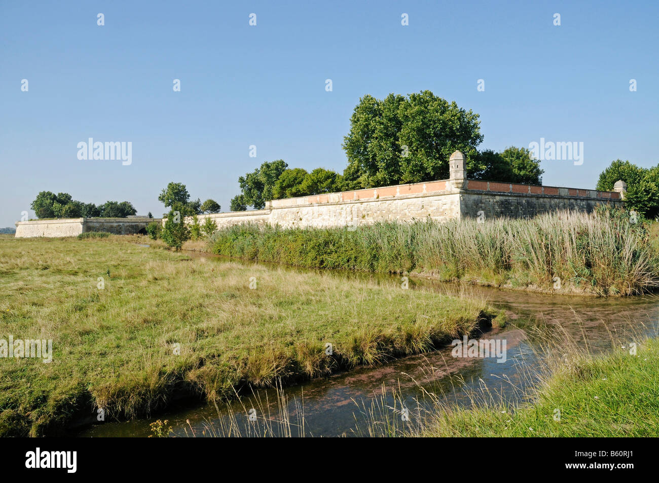 Outer wall, fortress, fortress town, citadel, Brouage, Rochefort ...