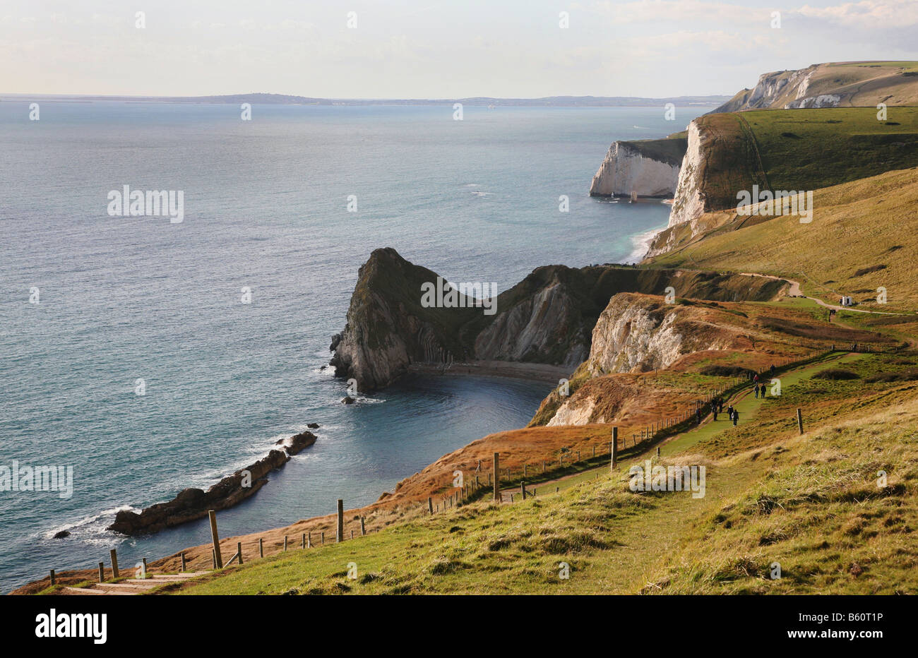 Cliff Top Durdle Door Stock Photos & Cliff Top Durdle Door Stock Images ...