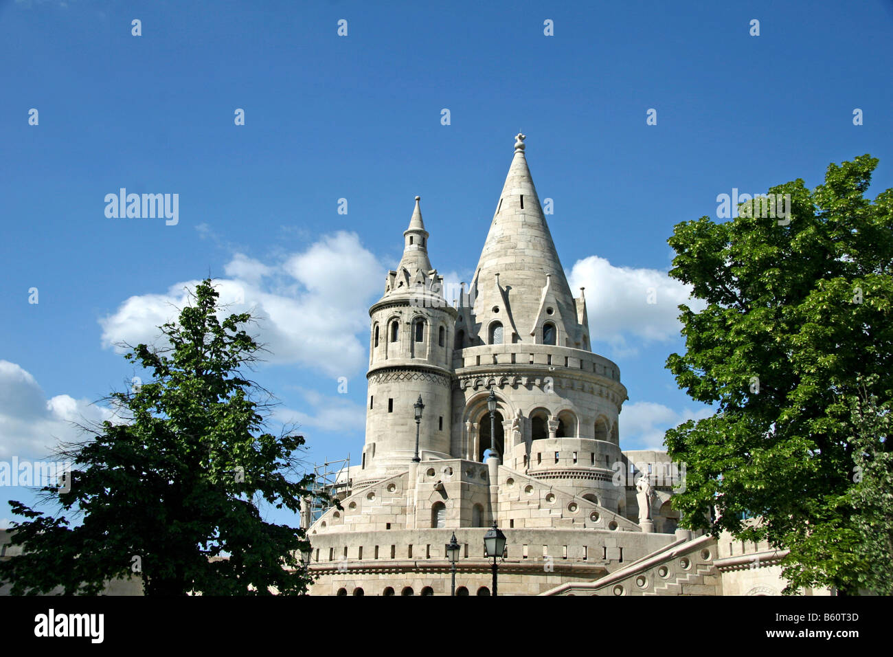 Halászbástya or Fisherman's Bastion, Budapest, Hungary, Europe Stock ...
