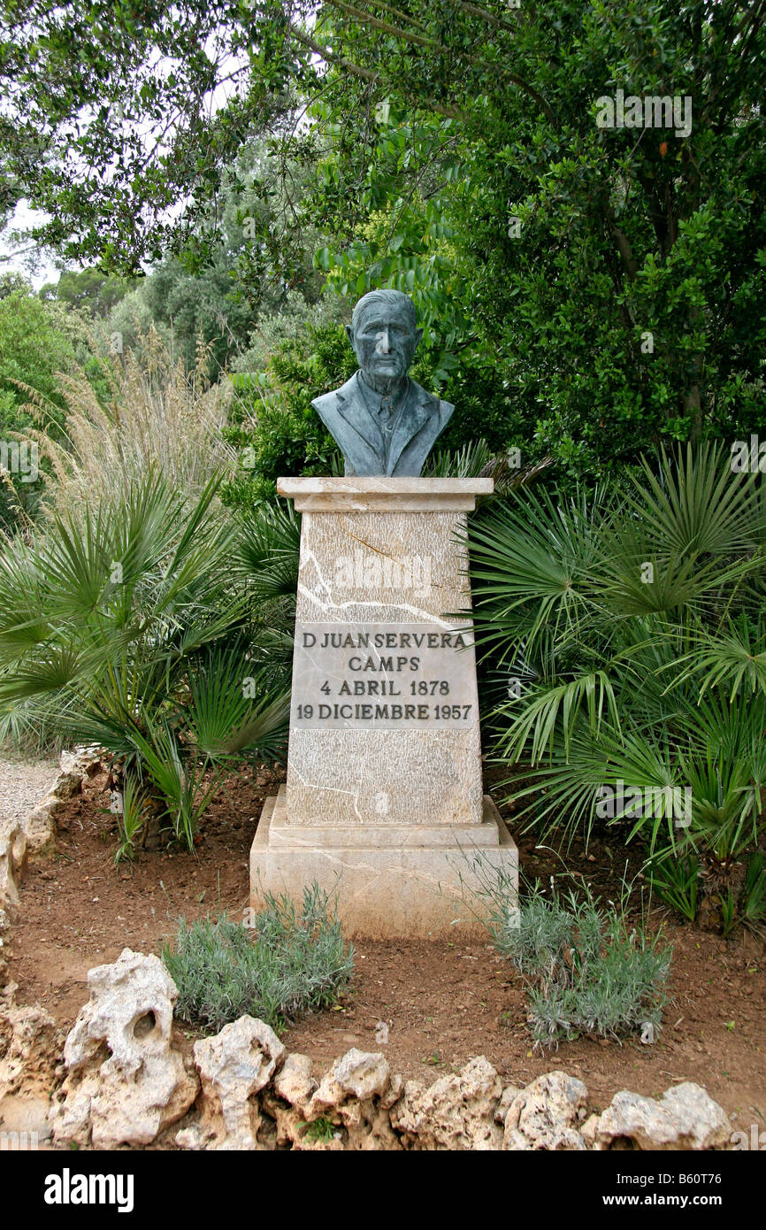 Memorial in honour of Joan Servera Camps, Coves del Drac, Dragon Cave ...