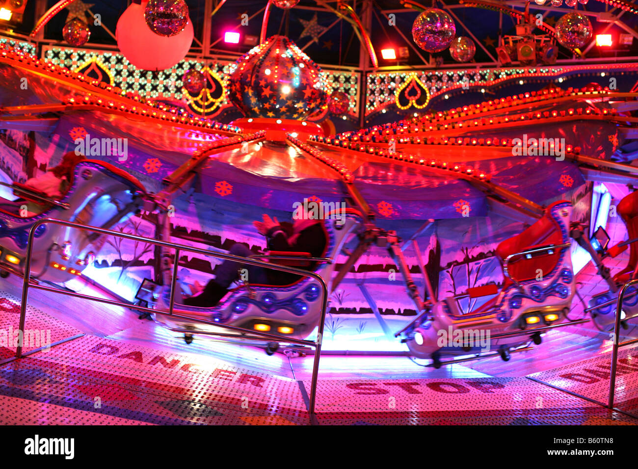 Funfair ride traditional hi-res stock photography and images - Alamy