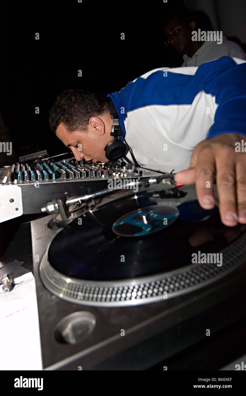African american radio disc jockey hi-res stock photography and images ...