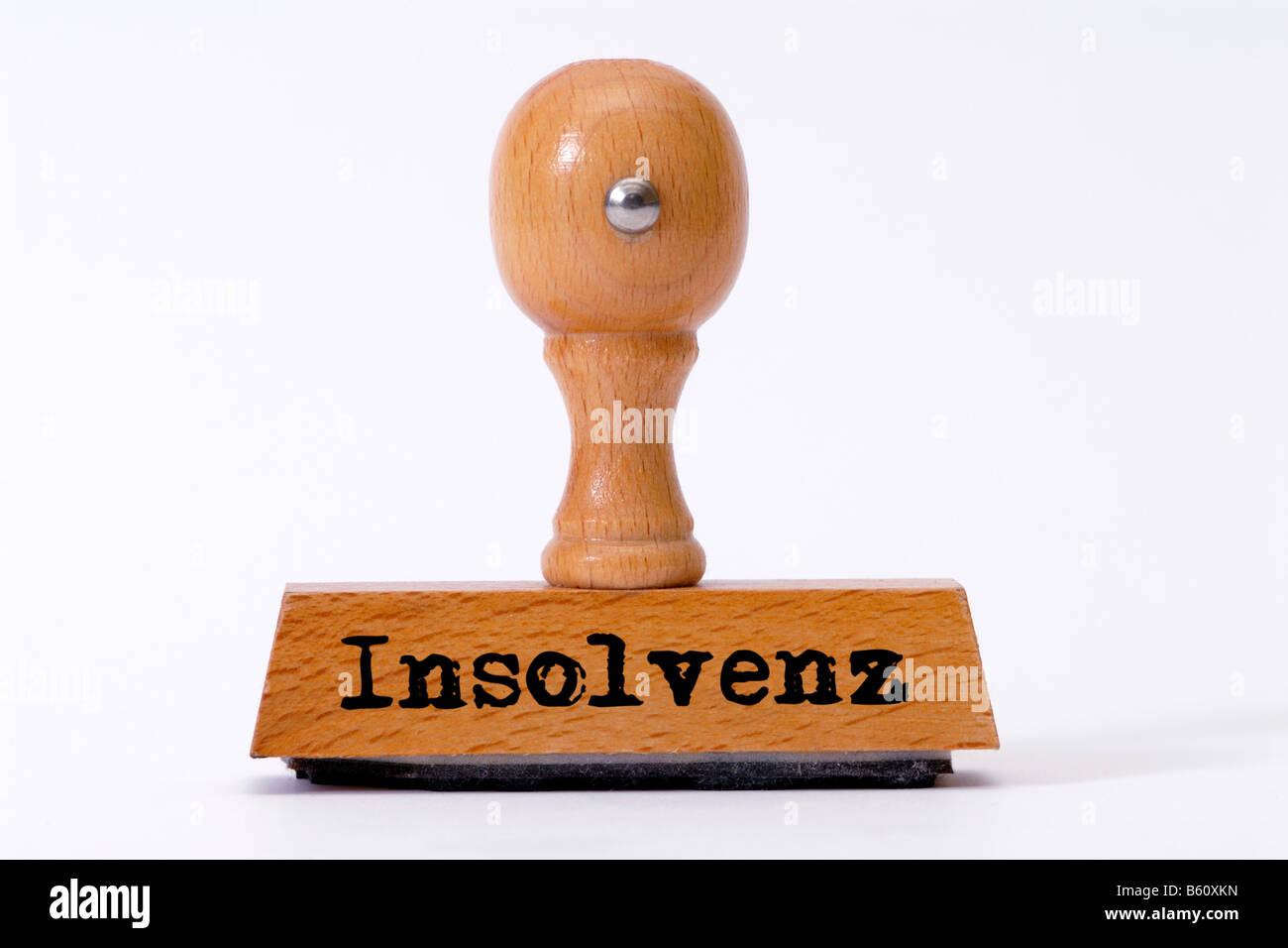 Insolvency stamp hi-res stock photography and images - Alamy