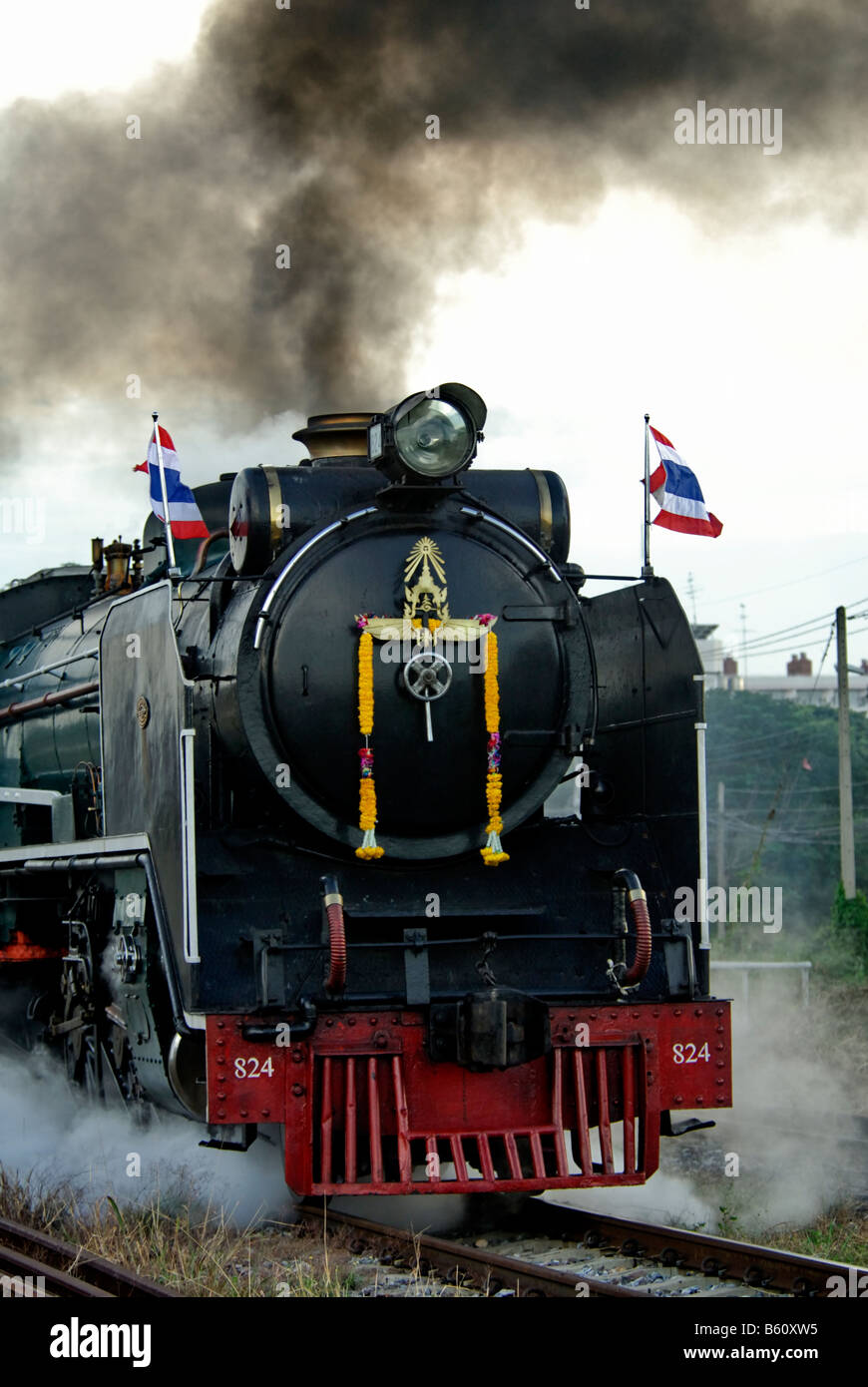 Thailand steam locomotive hi-res stock photography and images - Alamy
