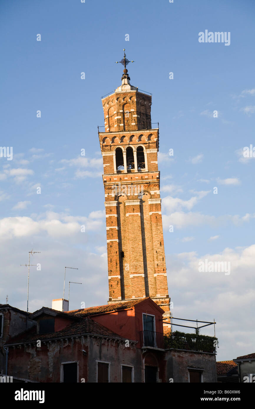 Leaning church tower in venice hi-res stock photography and images - Alamy