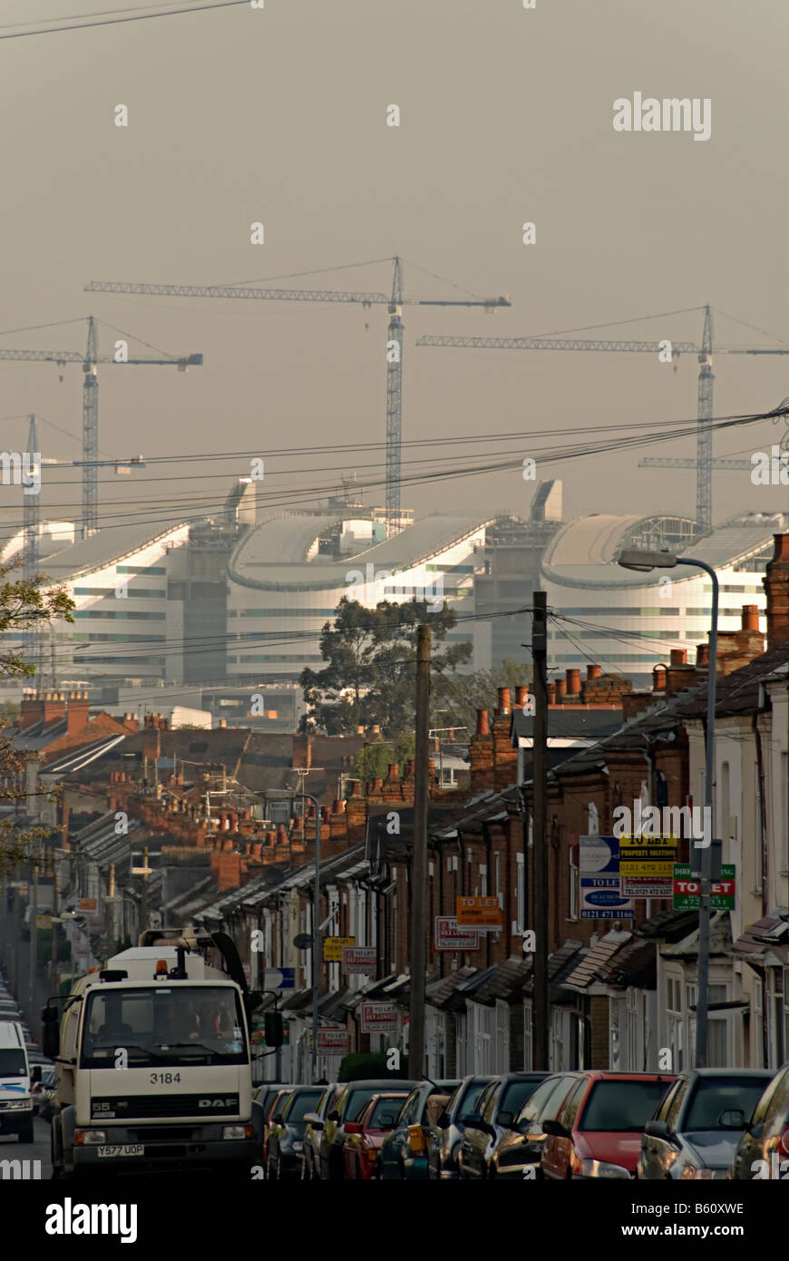 queen elizabeth hospital building crane views of selly oak super ...