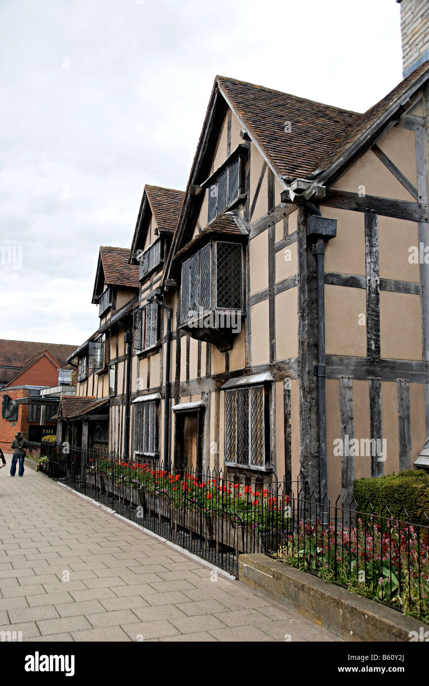 stratford upon avon shakespeares house museum Stock Photo - Alamy