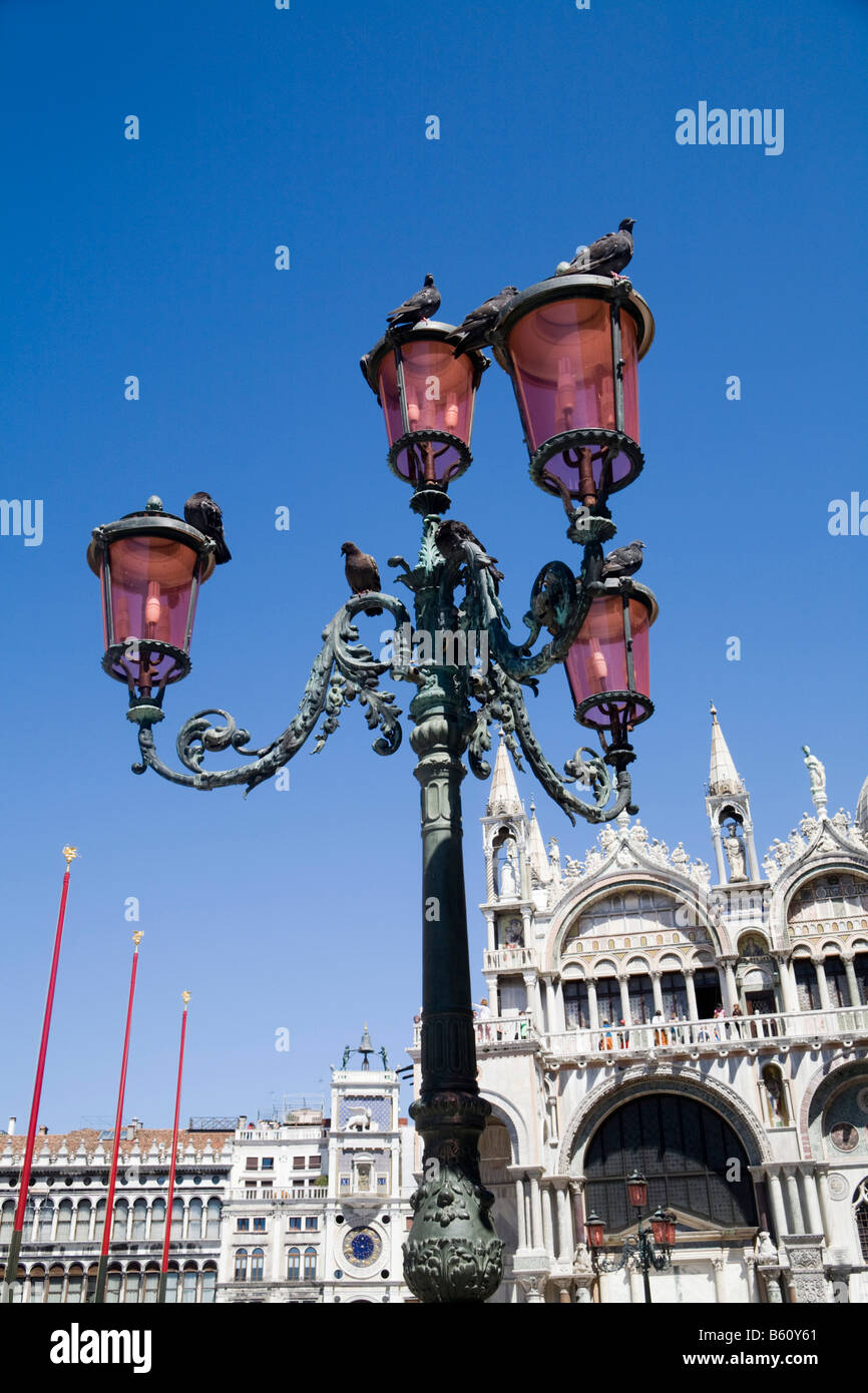 Streetlights in piazza san marco hi-res stock photography and images ...