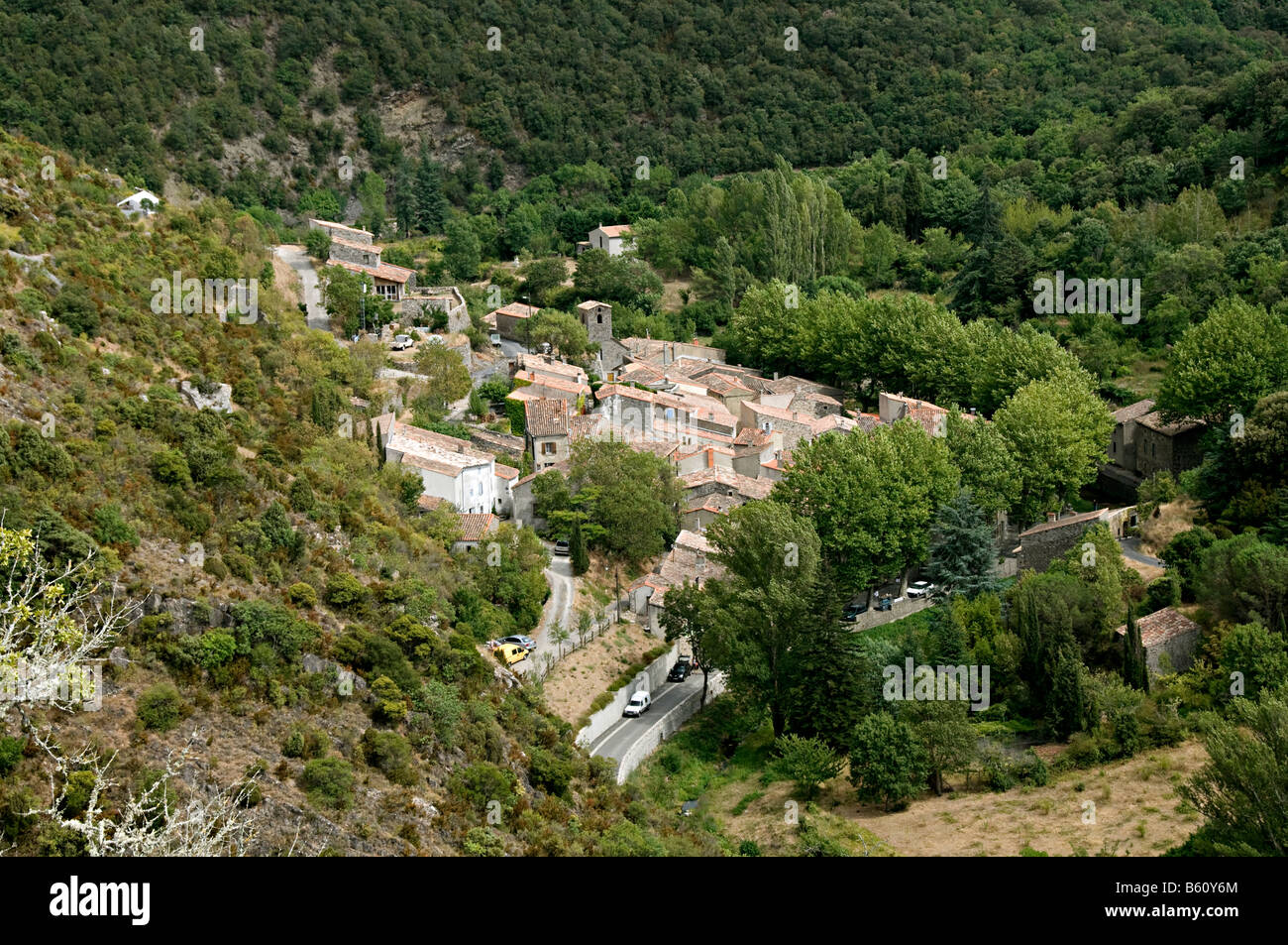 termes medieval village in france part of the cathars region of france ...