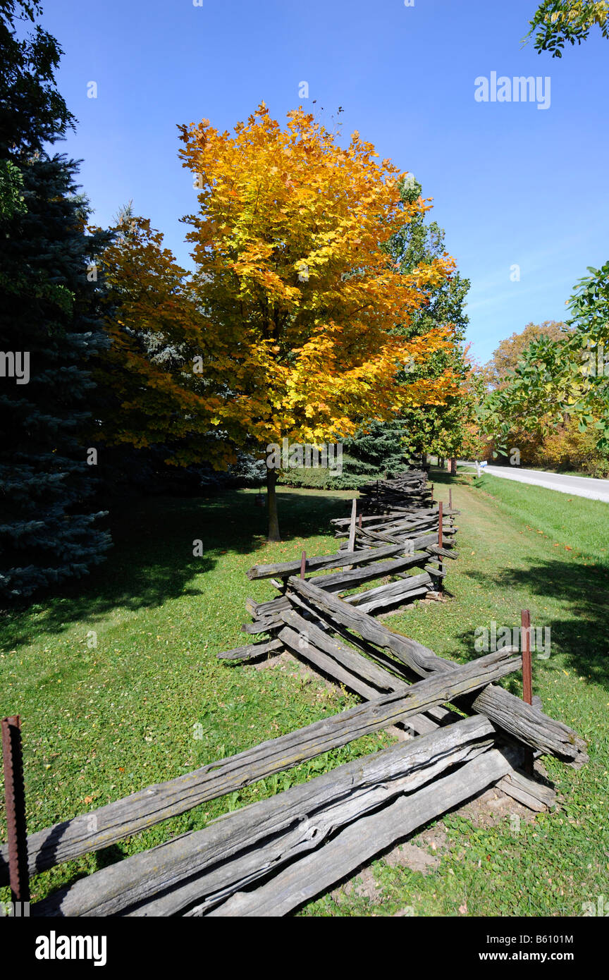 Indiana fall scene hi-res stock photography and images - Alamy