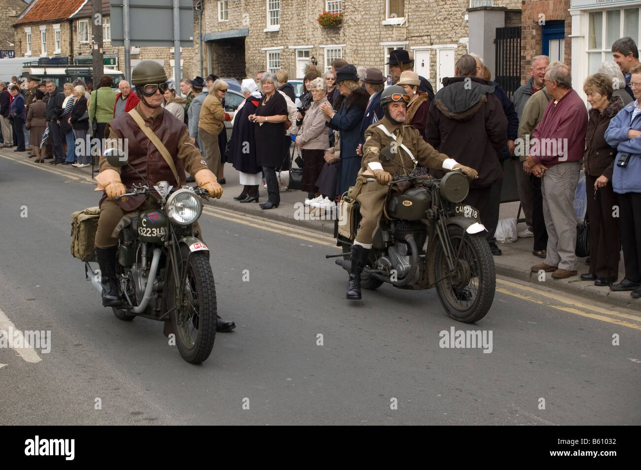 Parade at the war weekend at Pickering North Yorkshire Stock Photo - Alamy