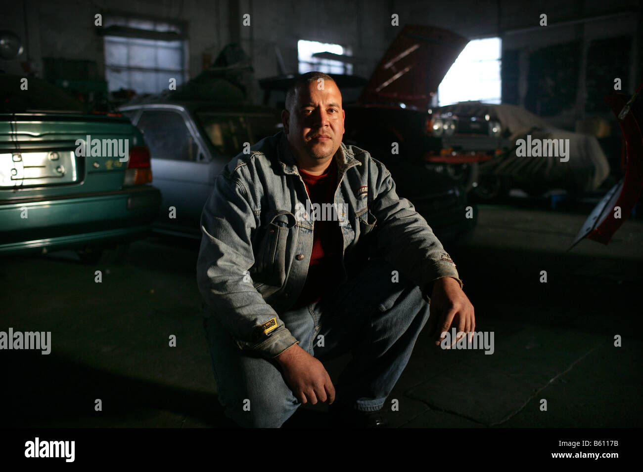 The owner of a small Auto repair garage in New Haven Connecticut USA ...