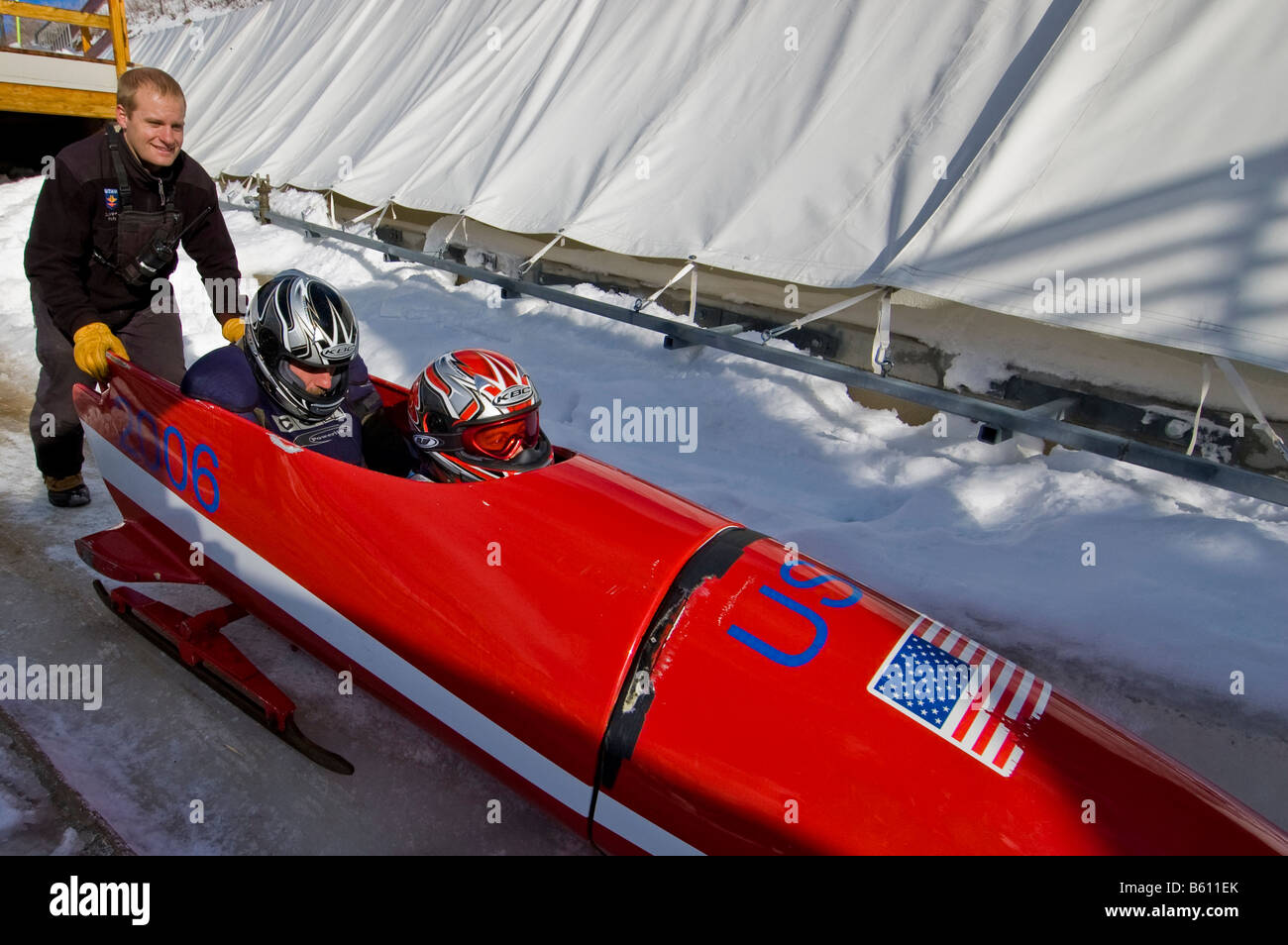 Bobsled run hi-res stock photography and images - Alamy