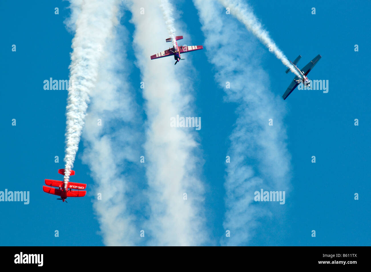 Air Show Stunt Stock Photo - Alamy
